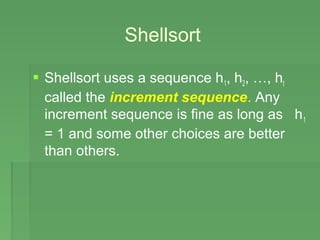 Shell sort | PPT