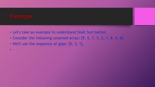 Shell sort by group .pptx kkjskanjkkanank | PPTX