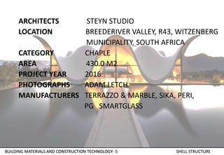 Shell structure | PPTX