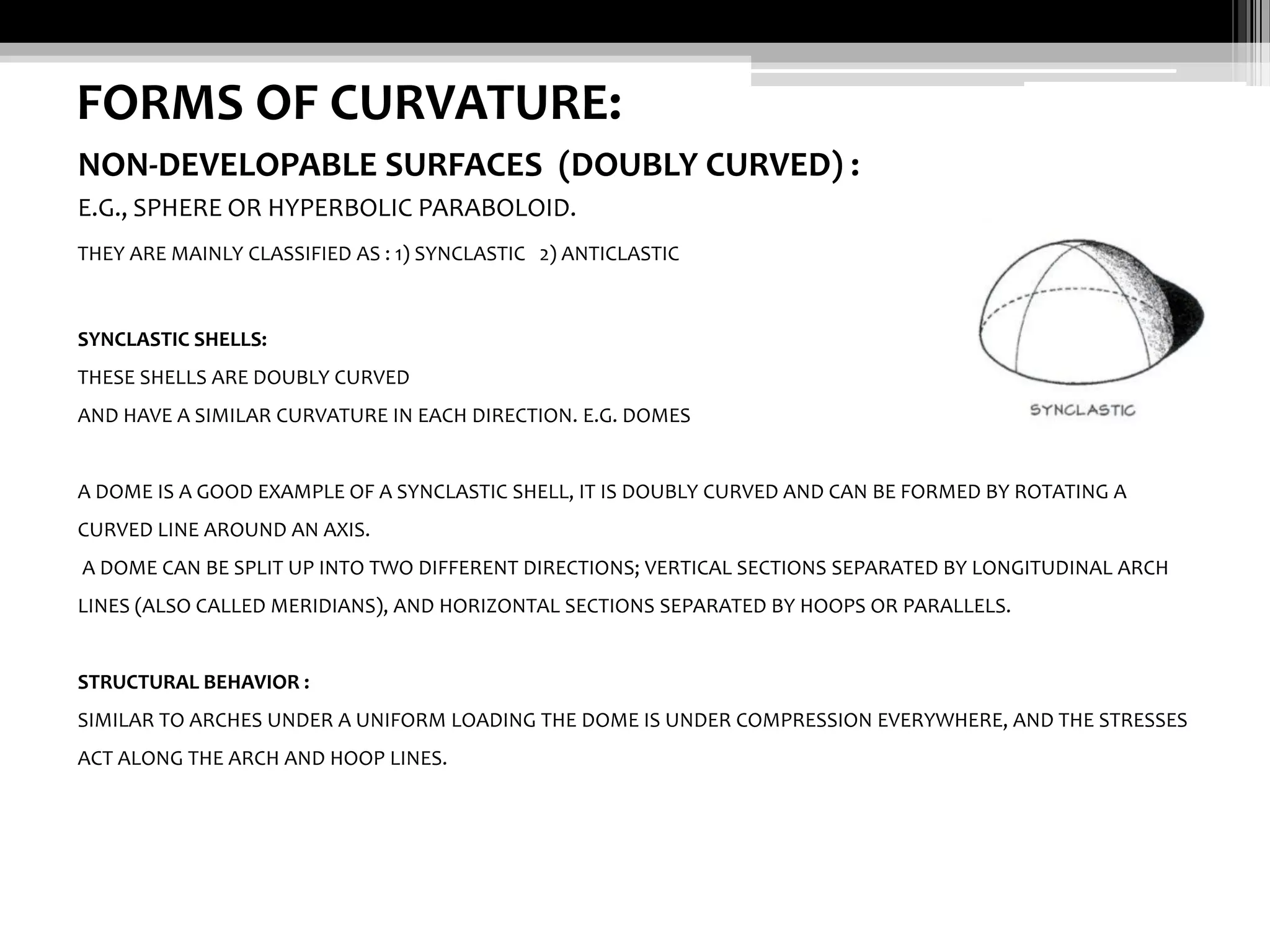Shell structures- advanced building construction | PDF