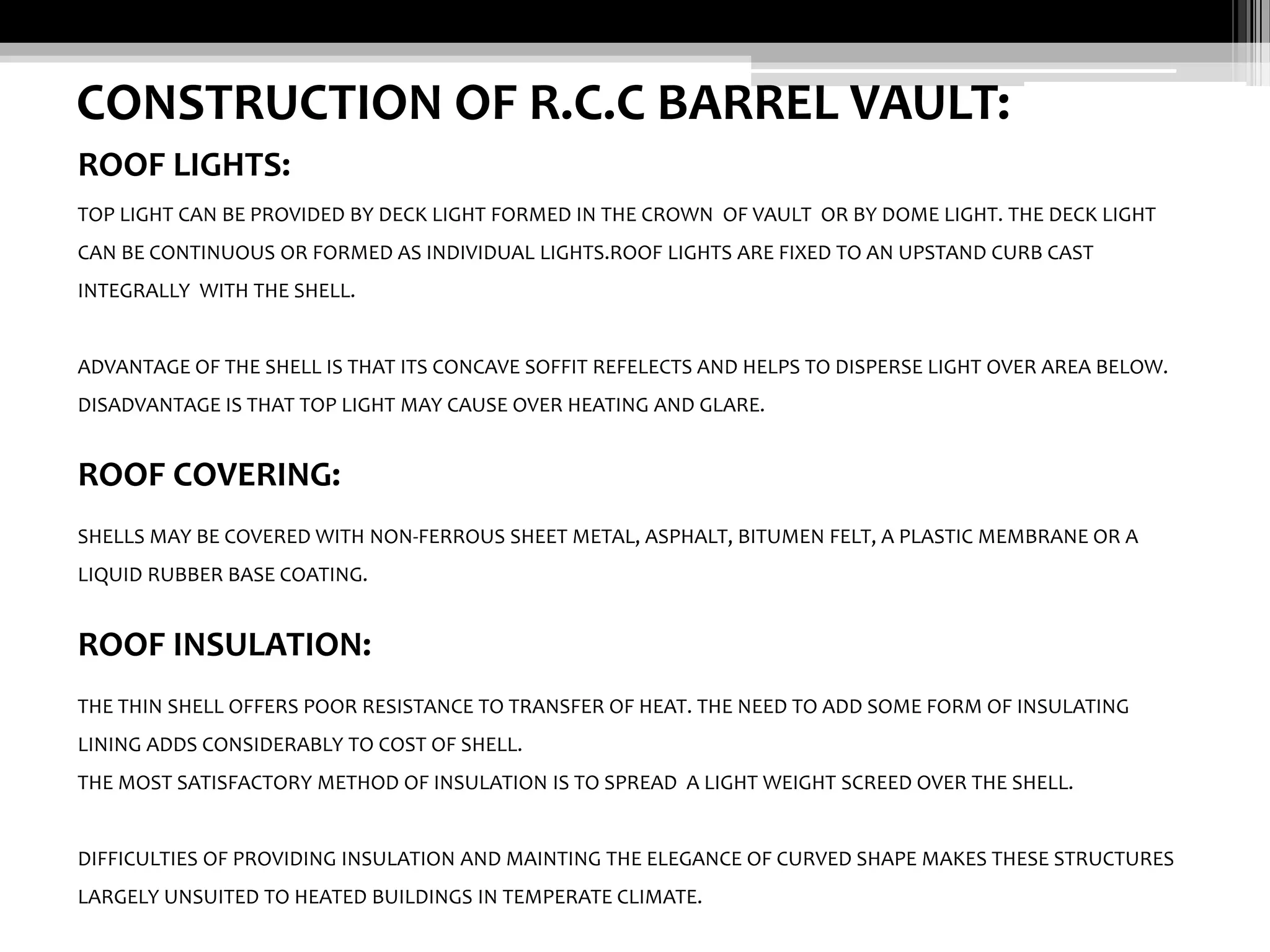 Shell structures- advanced building construction | PDF