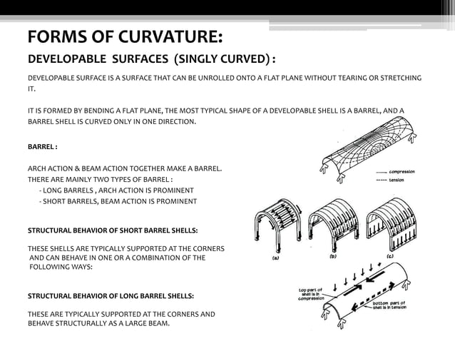 Shell structures- advanced building construction | PDF