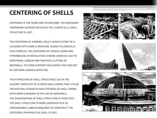 Shell structures- advanced building construction | PDF