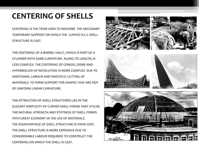 Shell structures- advanced building construction | PDF