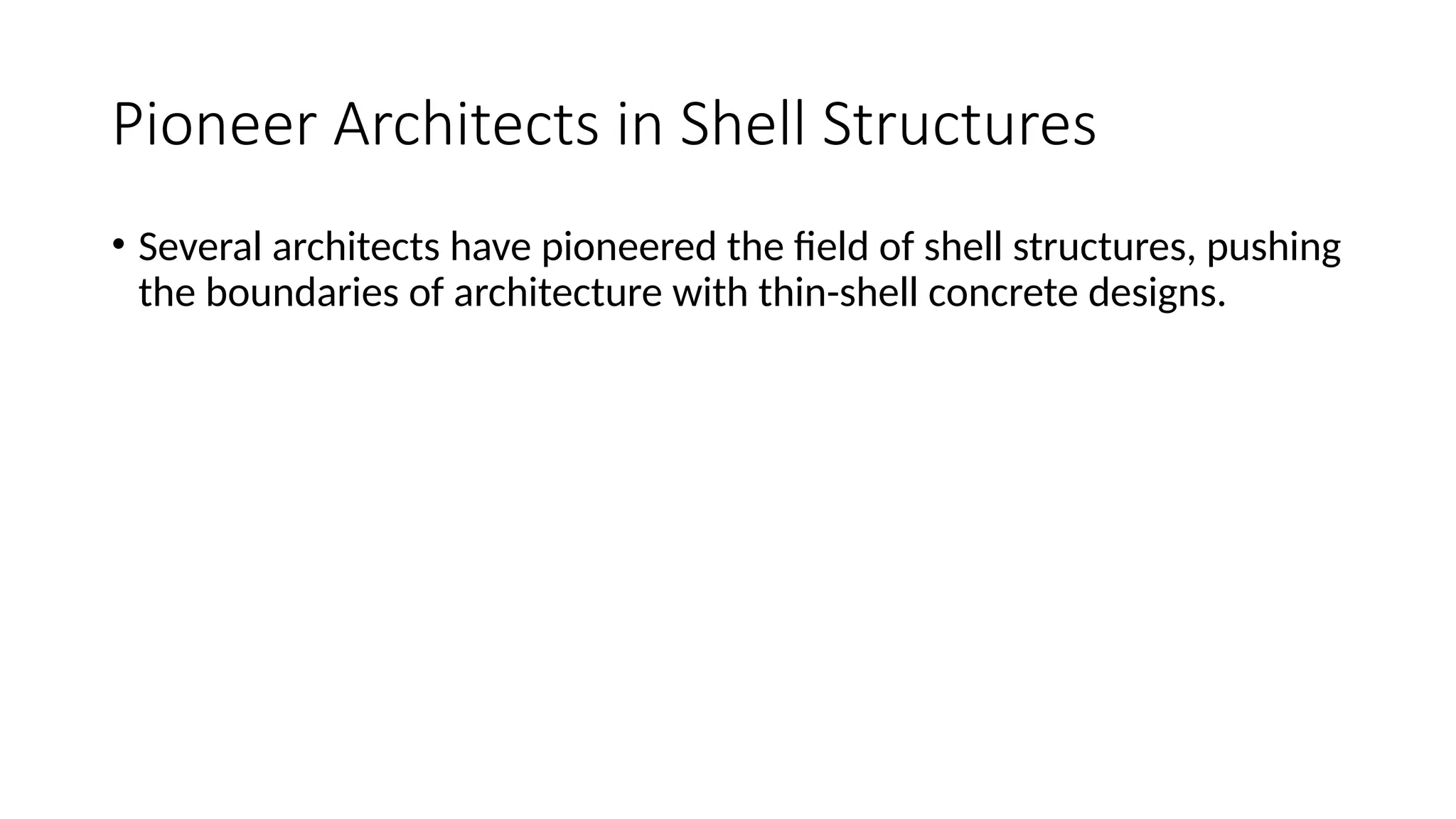 Shell Structures building technology five | PPTX | Civil Engineering ...