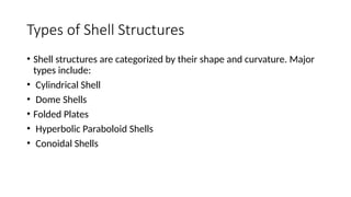 Shell Structures building technology five | PPTX | Civil Engineering ...