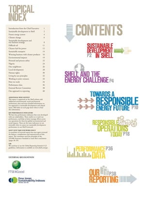 Shell Sustainability Report 2007 | PDF