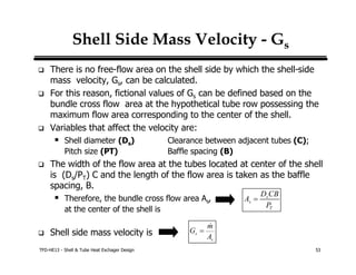 Shell&tube exchanger design | PDF