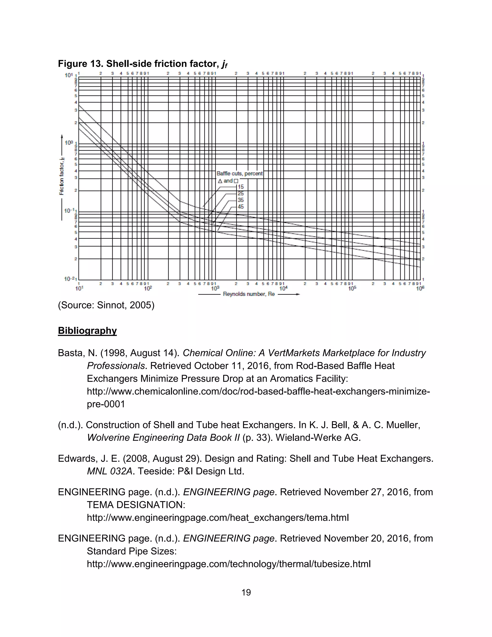 Shell & tube heat exchanger single fluid flow heat transfer | PDF