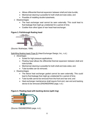 Shell & tube heat exchanger single fluid flow heat transfer | PDF