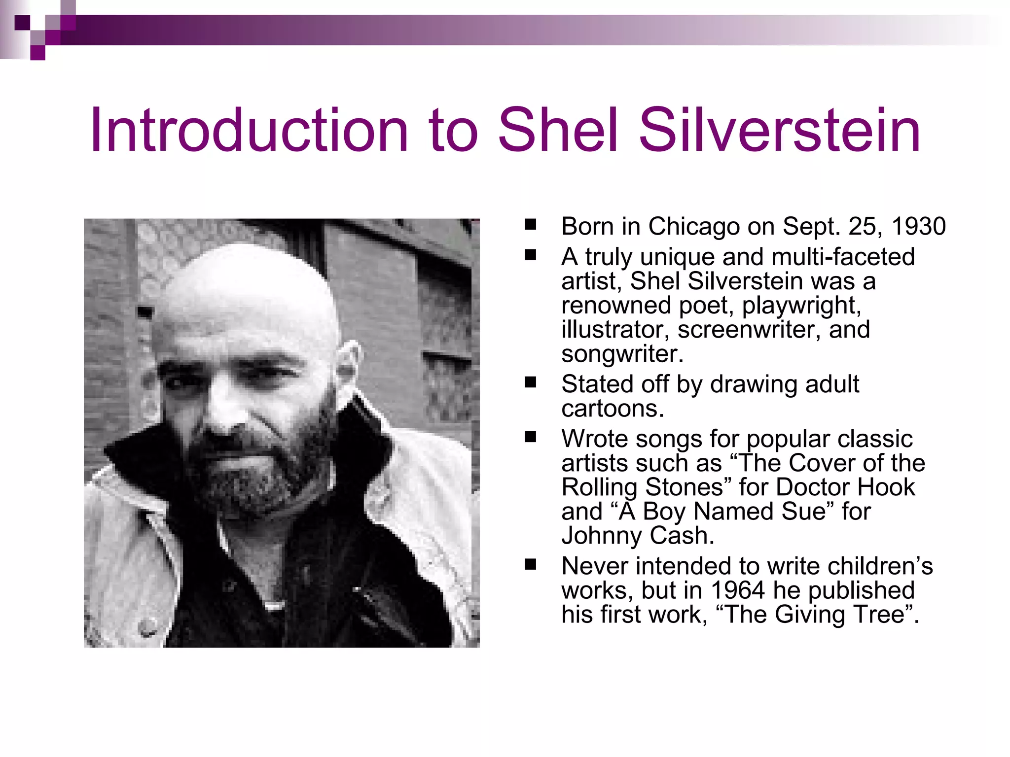 Shel silverstein | PPT