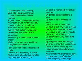 Shel Silverstein. Poetry | PPT