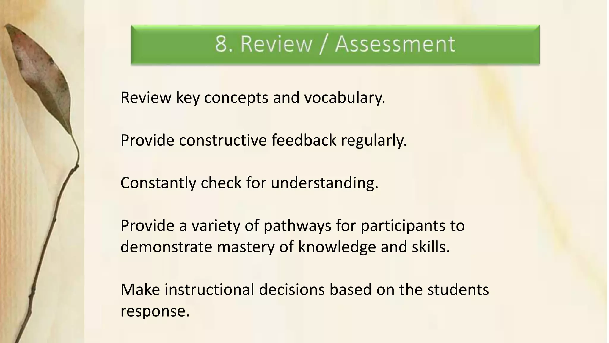Sheltered instruction observation protocol | PPT