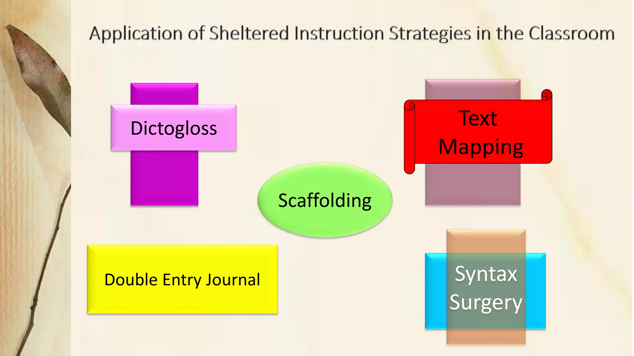 Sheltered instruction observation protocol | PPT