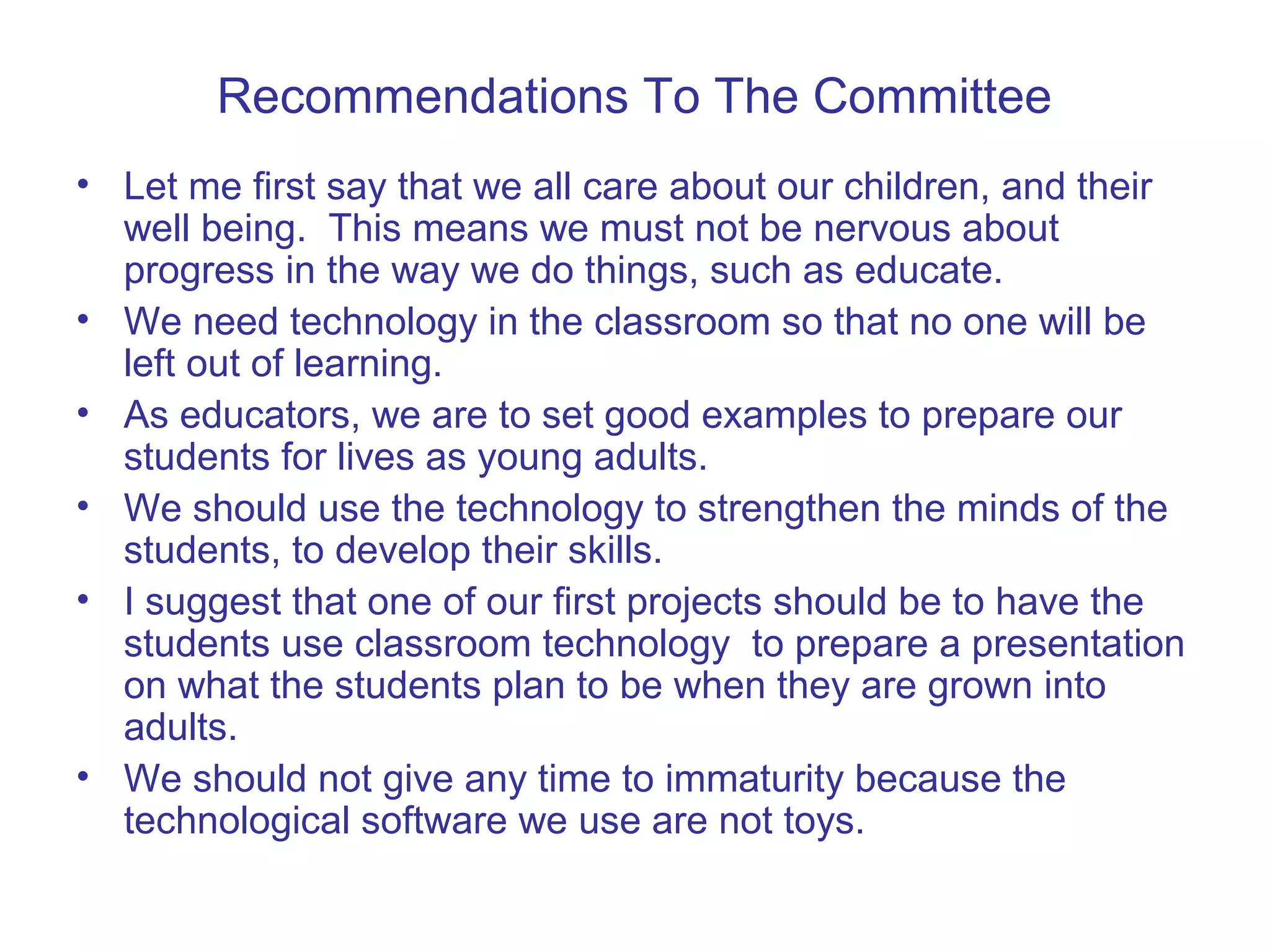 Sheltered instruction technology integration plan | PPT