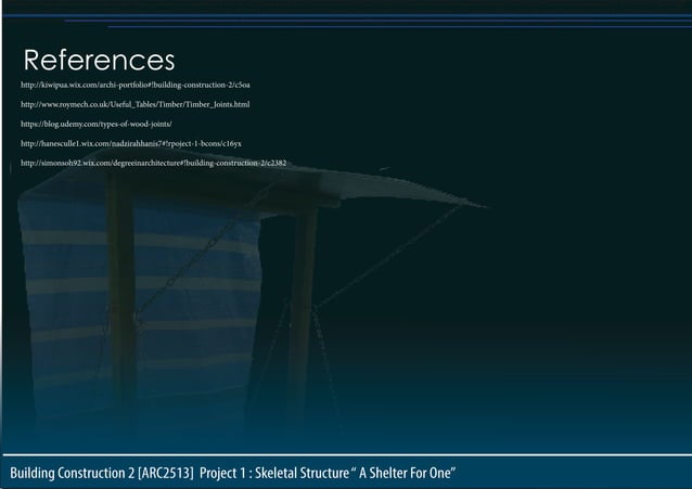 Shelter for One | PPT