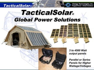 Tactical Shelter Systems | PPT