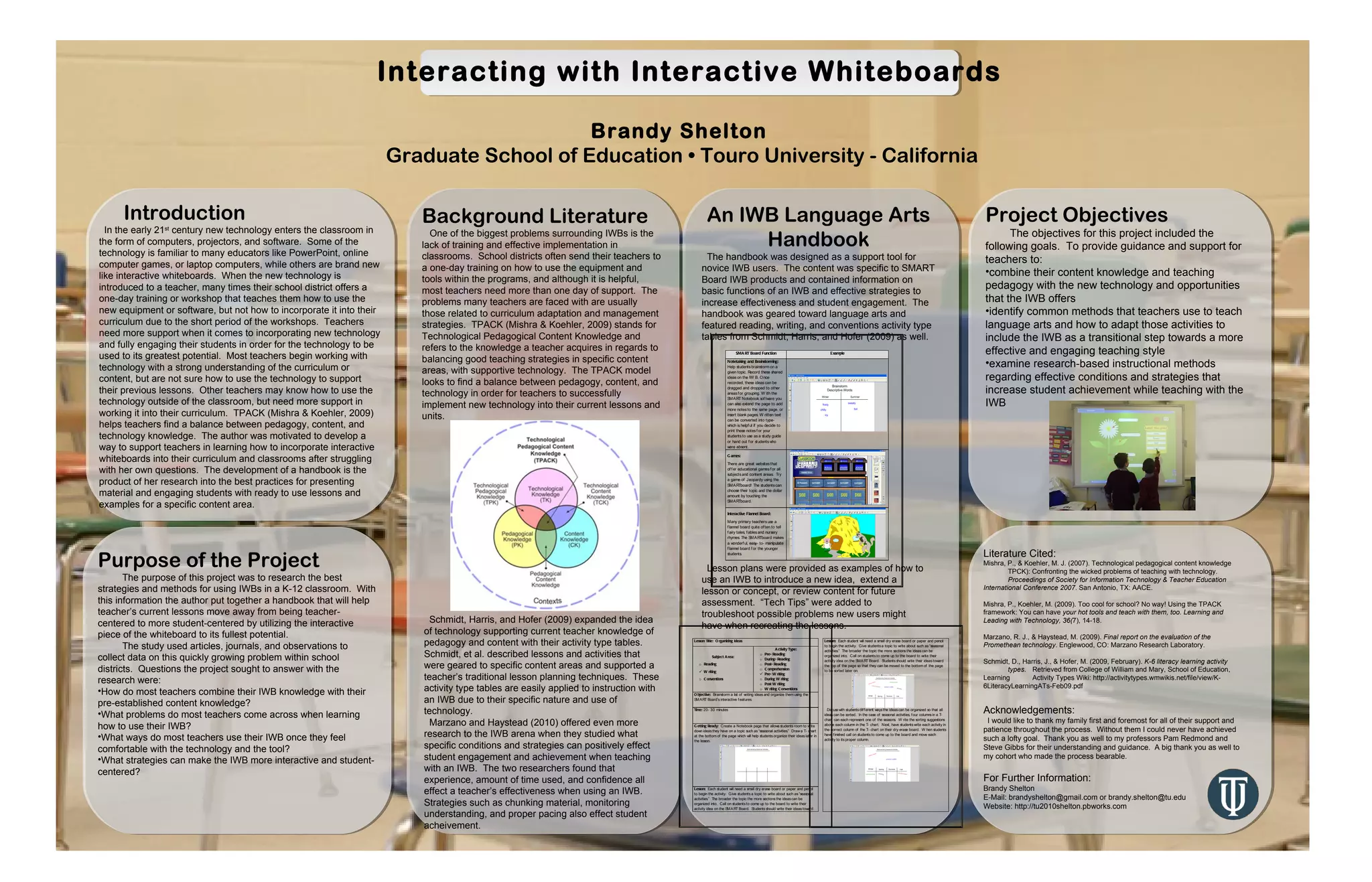 Shelton iwb poster | PPT