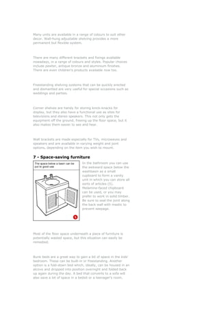Shelving and storage | PDF