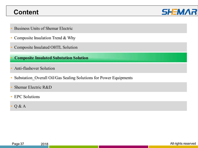 Shemar Power Engineering_Overall Composite Insulation Solutions for ...