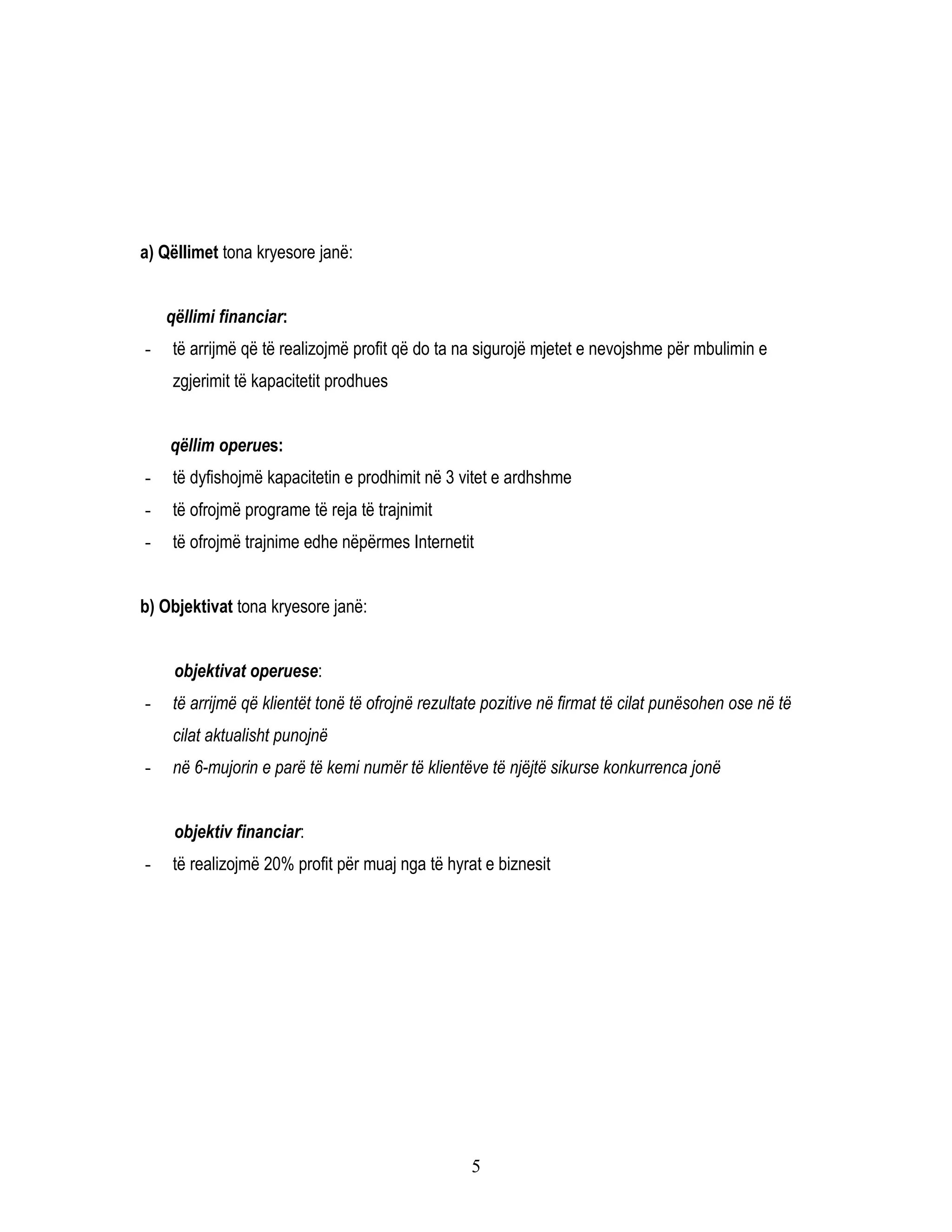 Shembull i plan_biznesit | DOC