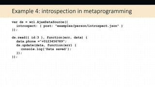 Metaprogramming with JavaScript | PPTX | Web Development | Internet