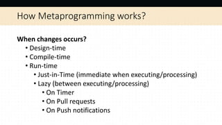 Metaprogramming with JavaScript | PPTX | Web Development | Internet