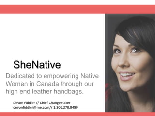 She native pitch deck | PPT
