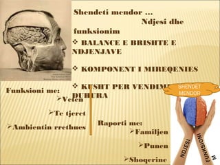 Shendeti mendor | PPT