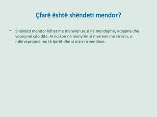 Shendeti_Mendor_Fatjona_ 10 Tetor shendeti | PPTX