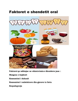 Shendeti oral | DOCX