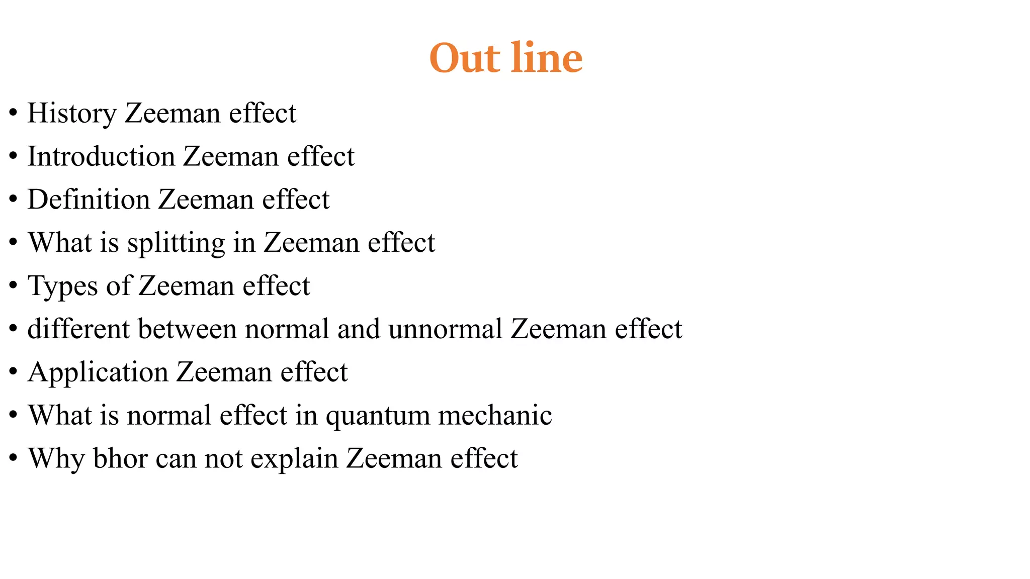 Zeeman effect | PPTX