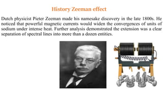 Zeeman effect | PPTX