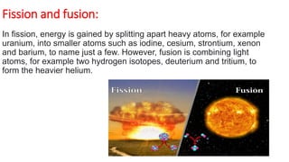 fusion and fission | PPTX