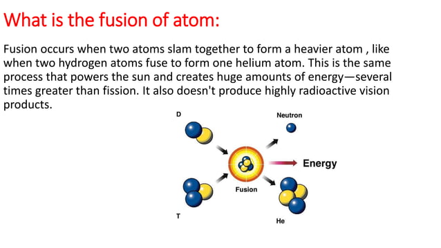fusion and fission | PPTX