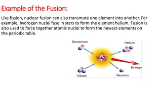 fusion and fission | PPTX