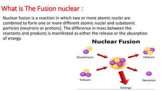 fusion and fission | PPTX
