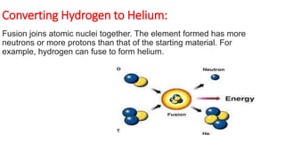 fusion and fission | PPTX