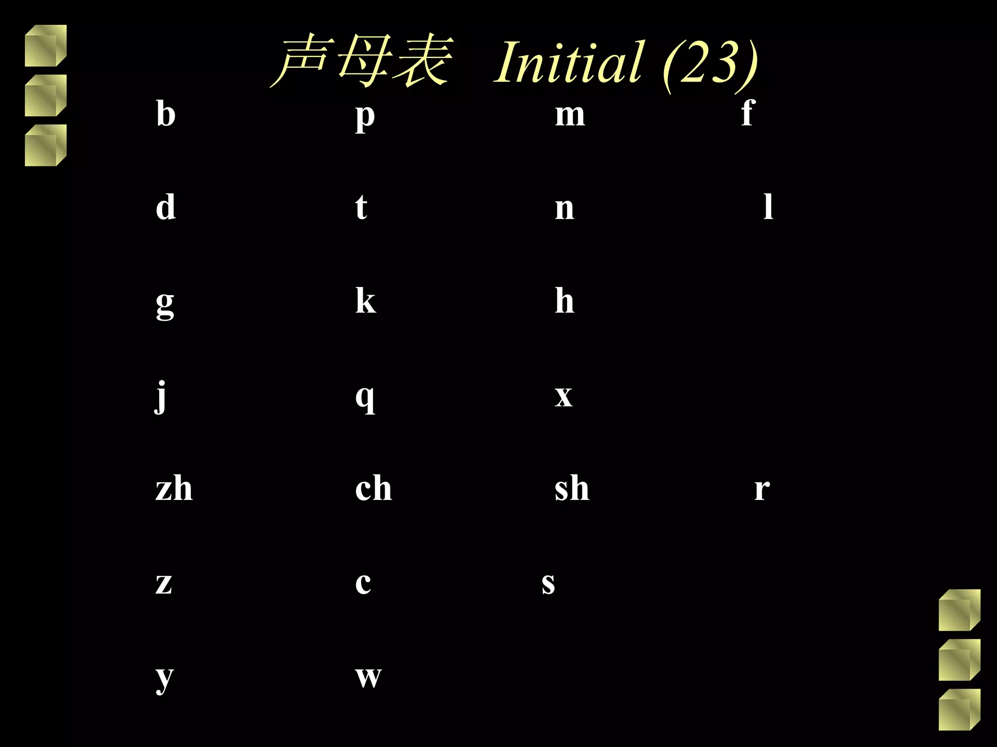 Sheng mu yun mu biao | PPT