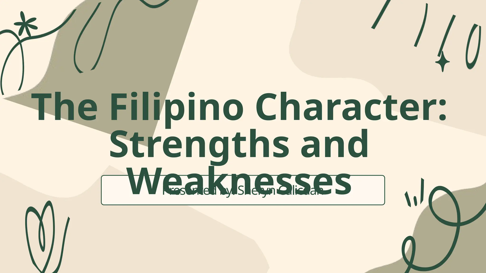 Strengths and Weaknesses of Filipino Character.pptx