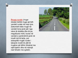 Shenjat rrugore | PPTX