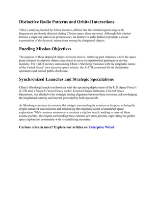 Unveiling China's Enigmatic Space Plane: Shenlong's Mysterious Mission ...