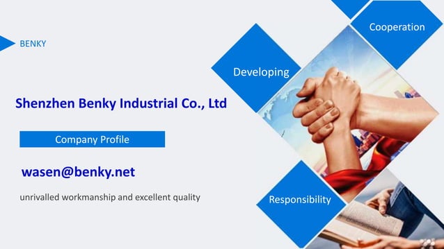 Shenzhen benky industrial co. ltd introduction die casting factory | PPT