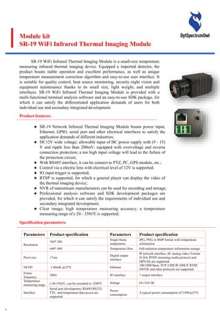 SHENZHEN DIANYANG TECHNOLOGY CO.,LTD- THERMAL CAMERA CATALOGUE.pptx