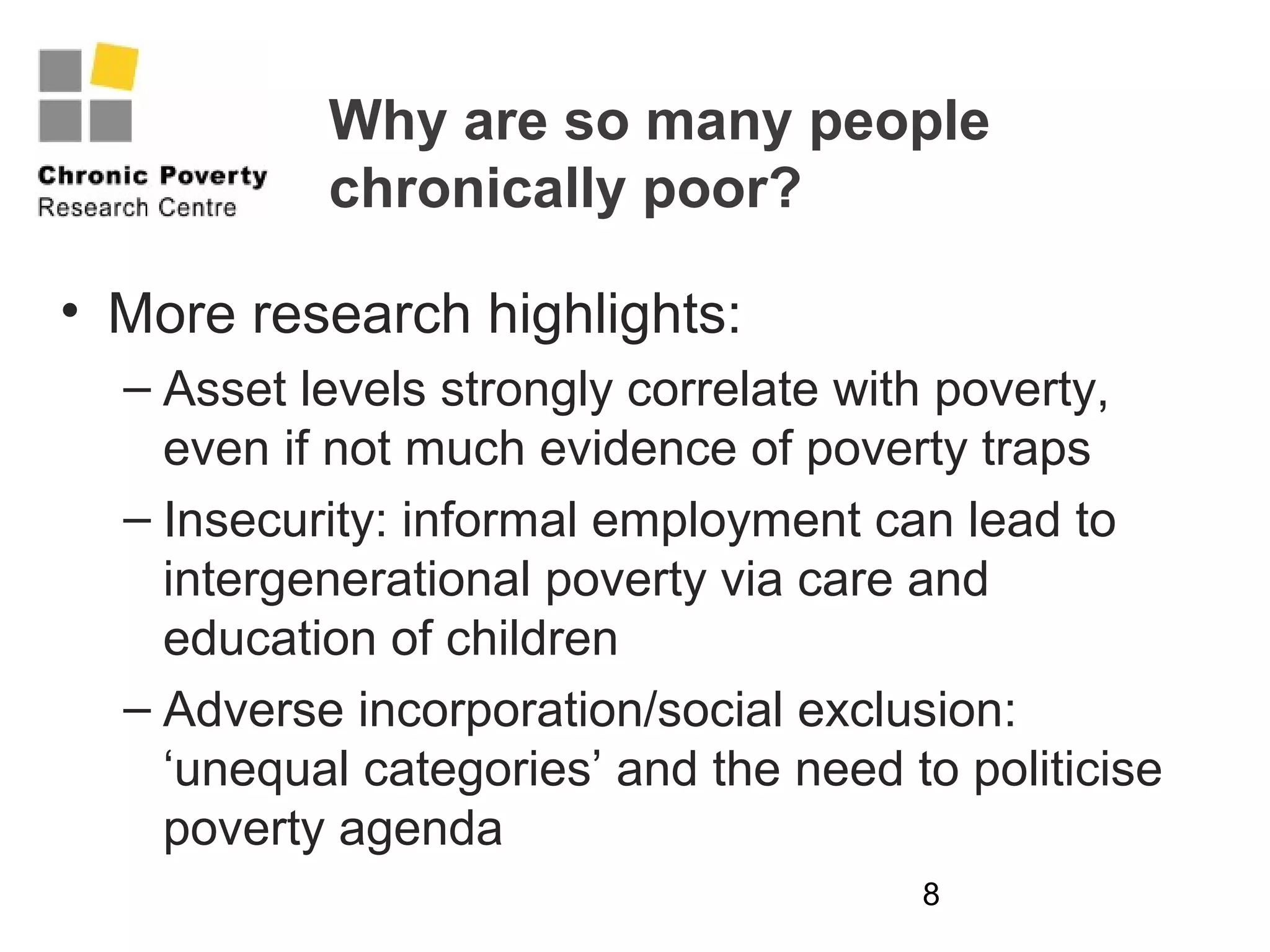 Escaping Poverty Traps | PPT