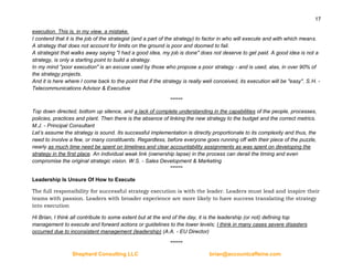 Poll: Causes of Poor Strategy ImplementationStrategy Execution Poll And Comments | PDF