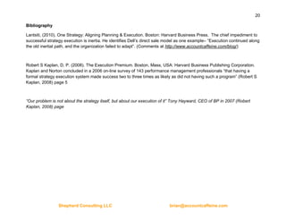 Poll: Causes of Poor Strategy ImplementationStrategy Execution Poll And Comments | PDF