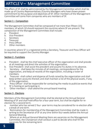 SHEQ Foundation Constitution | PDF