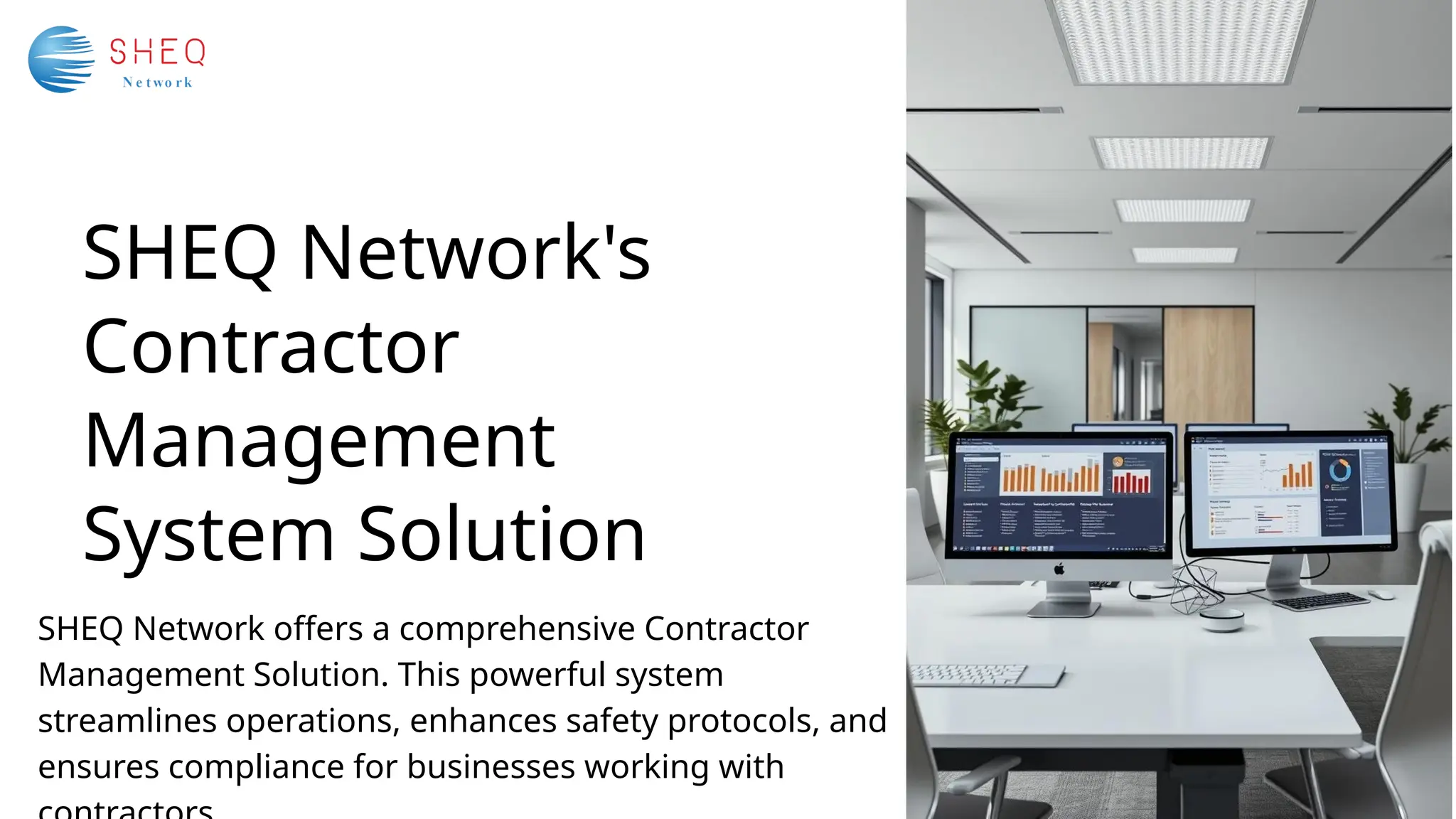 SHEQ Network's Contractor Management System Solution | PPTX