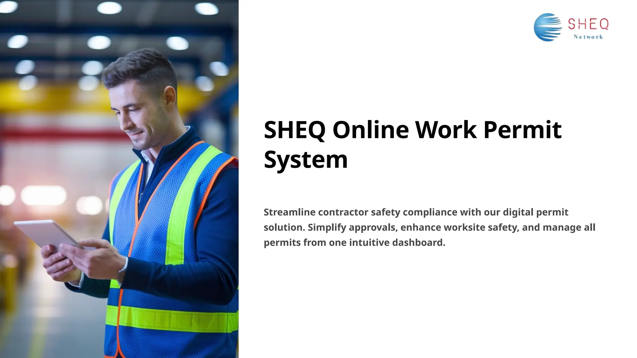 Online Work Permit System for Contractor Permit Management | PPTX